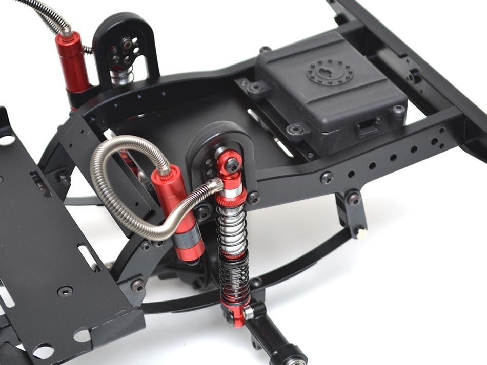 Team Raffee Co. 1/10 ARTR Assembled D110 Chassis (without wheels/tires ...