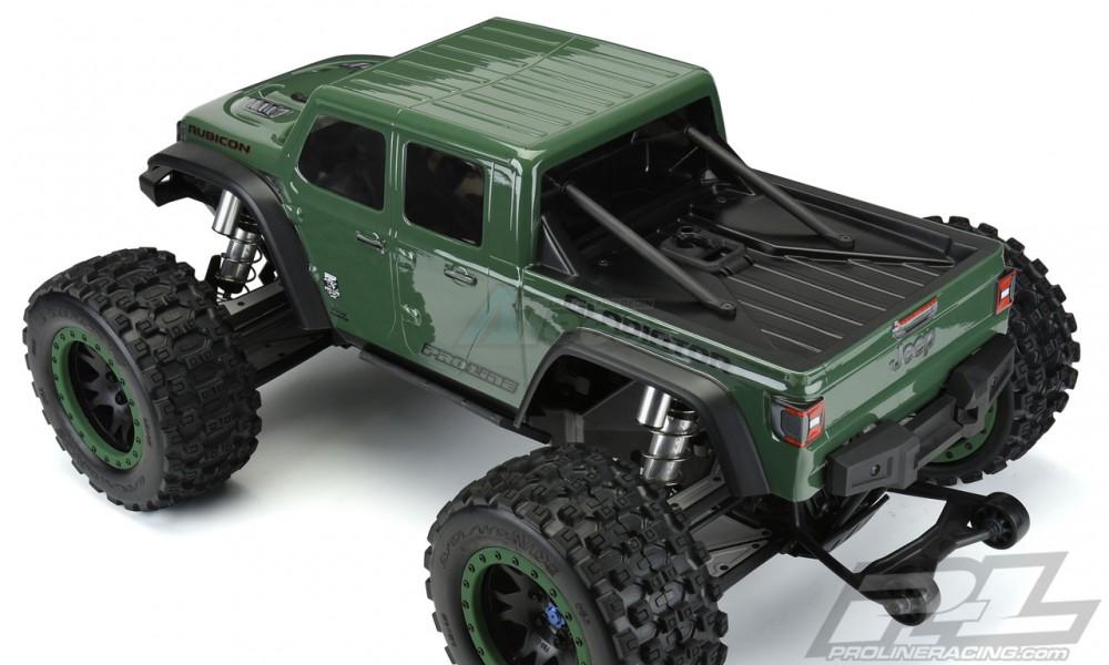 Pro-Line Racing Traxxas XMAXX Pre-Cut Jeep Gladiator Rubicon Clear Body for XMAXX PRO/3533-17