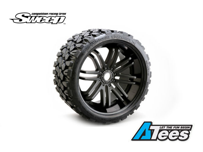 Belted Monster Truck Tires from Sweep Racing SRC - AsiaTees.com