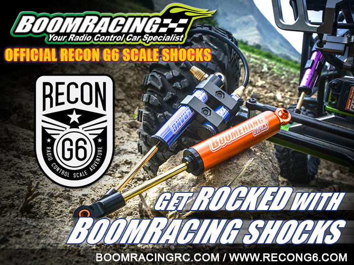 Boom Racing Shocks Are Now The Official RECON G6 Shocks - AsiaTees.com