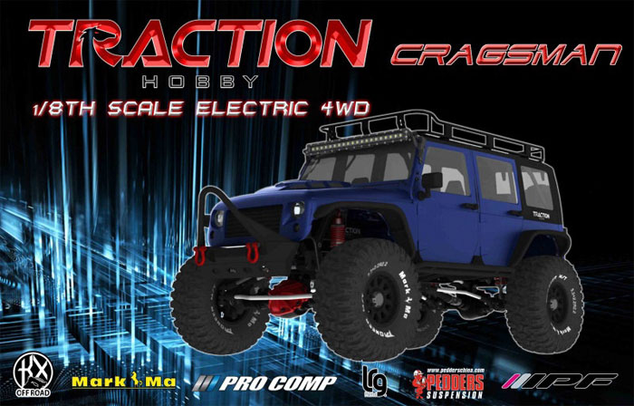 Traction Hobby Cragsman 1/8 Crawler - AsiaTees.com