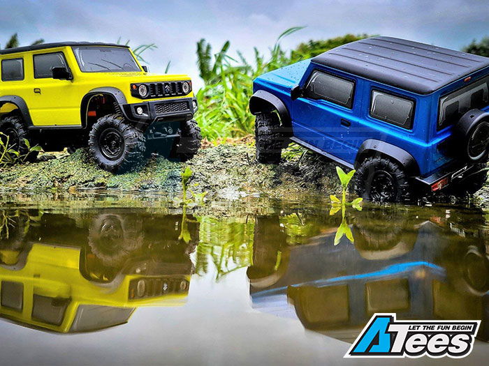 Carisma Scale Adventure 1/24 Ford F-150 And Jimny J4 Yellow Color ...