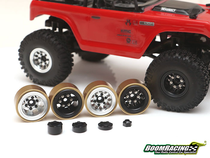Boom Racing KRAIT 1.0" Beadlock Wheels for 1/24 Mini Crawlers ...