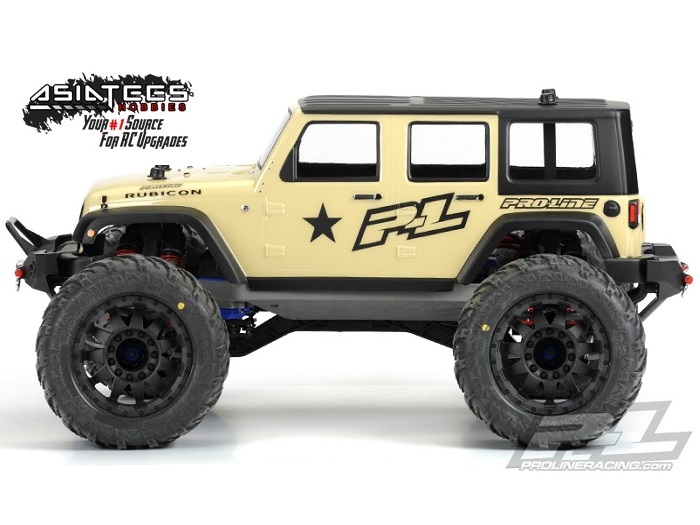 Pro-Line Jeep Wrangler Unlimited Rubicon Clear Body - AsiaTees.com